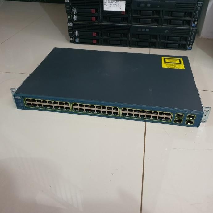 Jual Cisco WS-C3560-48TS-E Catalyst 3560 series 48 Port Switch Murah ...