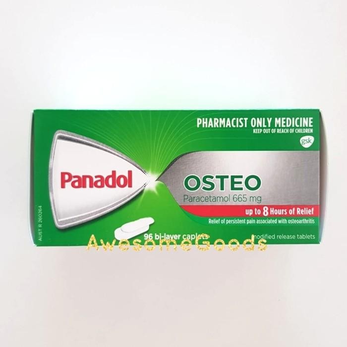 Jual Panadol Osteo Australia 96 Caplets | Shopee Indonesia