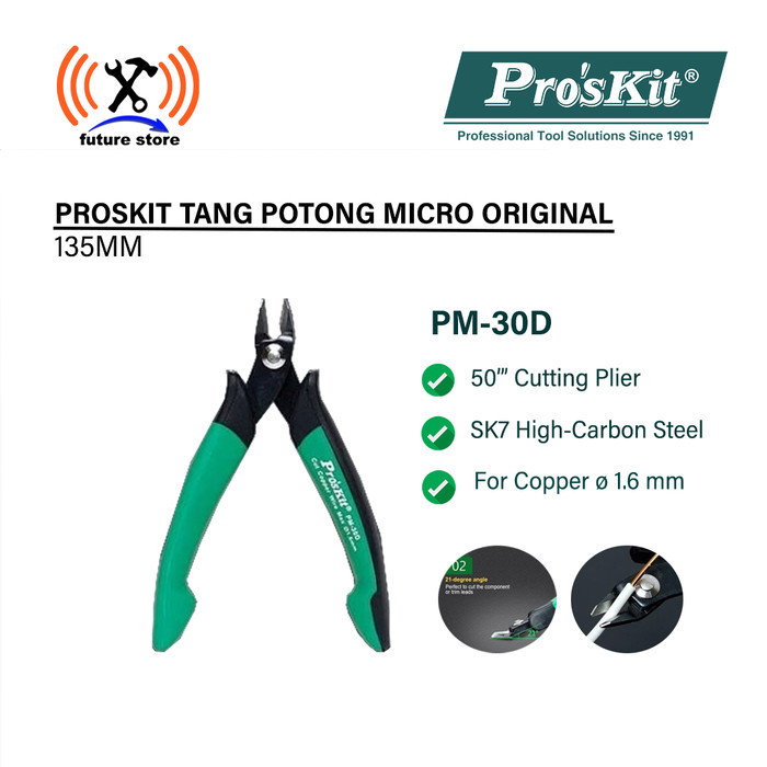 Jual Proskit Pm-30D Tang Potong Micro 135Mm Original | Shopee Indonesia