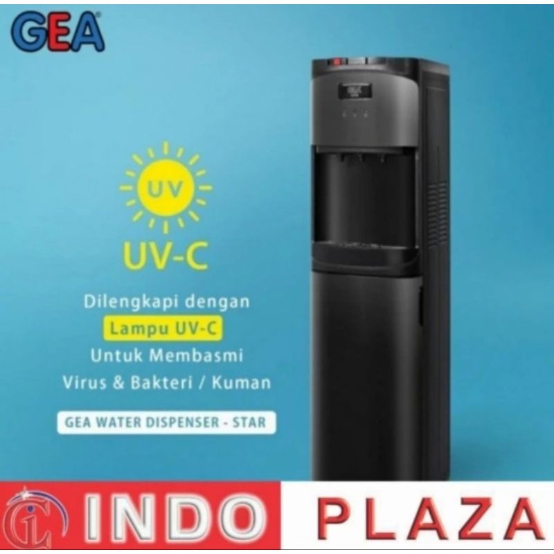 Jual DISPENSER GALON BAWAH GEA STAR LOW WATT + UV (KHUSUS MEDAN/INSTAN ...