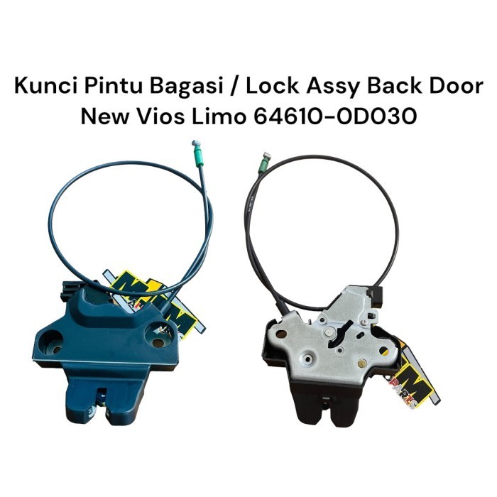 Jual Kunci Pintu Bagasi / Lock Assy Back Door New Vios Limo 64610-0D030 ...