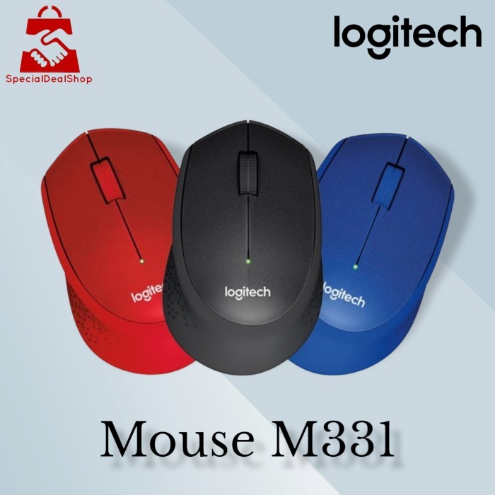 Jual Logitech Wireless Mouse M331 Silent / Mouse Wireless M 331 Silent ...
