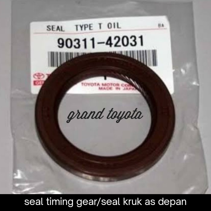Jual SEAL KRUK AS DEPAN KIJANG DIESEL ORIGINAL 90311-42031 | Shopee ...