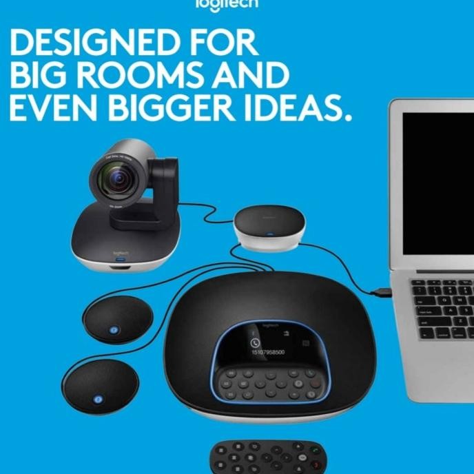 Jual Logitech Group Video Conference Camera Set - Original Garansi ...