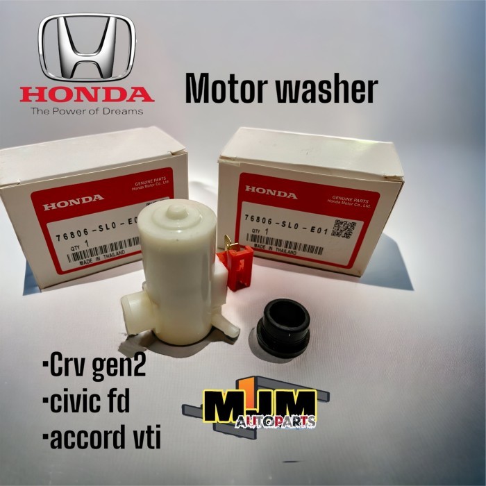 Jual Motor washer wiper depan honda civic fd/accord vti/crv gen2 | Shopee Indonesia