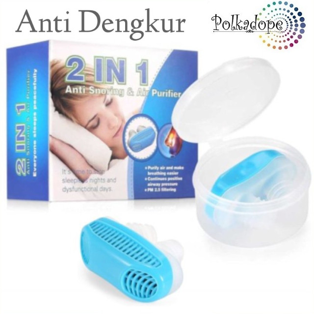 Jual Alat Anti Dengkur Penghilang Ngorok 2 in 1 Anti Snoring Air ...