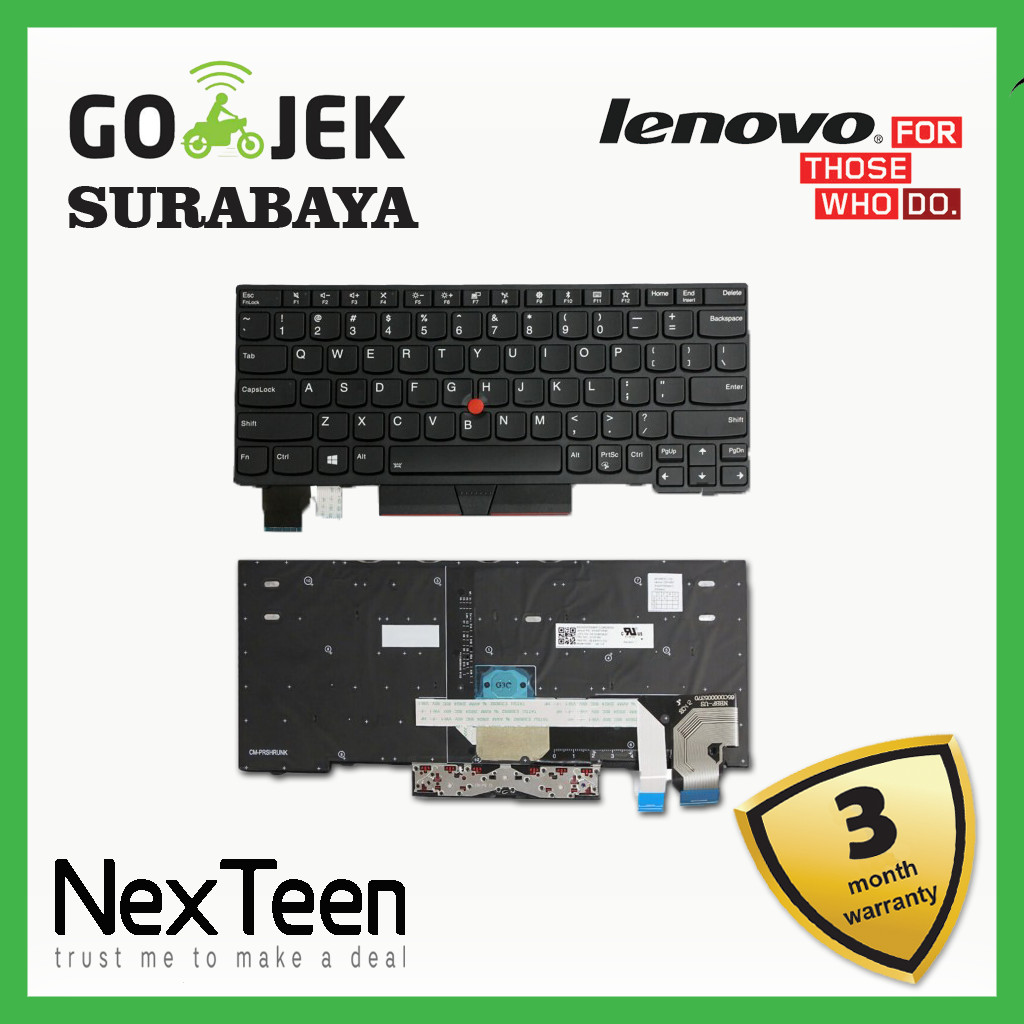 Jual Original Keyboard ThinkPad X280 A285 X390 X395 L13 01YP853 01YP803 ...