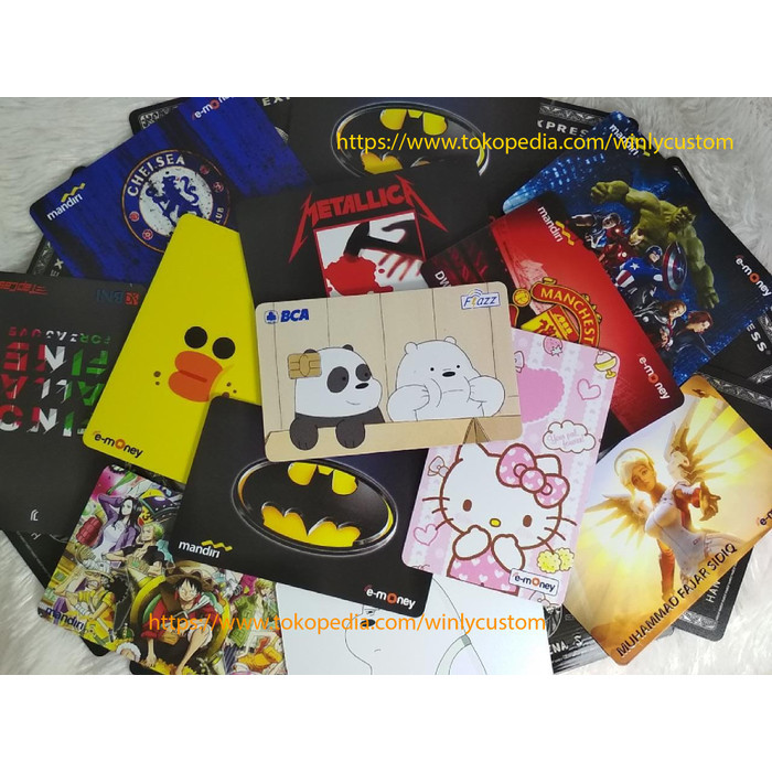 Jual E-Money Emoney Etoll Id Card Pln Brizzi New Bumn Bri - 2 Sisi ...