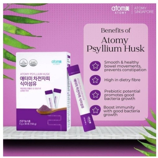 Jual ATOMY PSYLLIUM HUSK | Membantu regenerasi pergerakan usus | Shopee ...