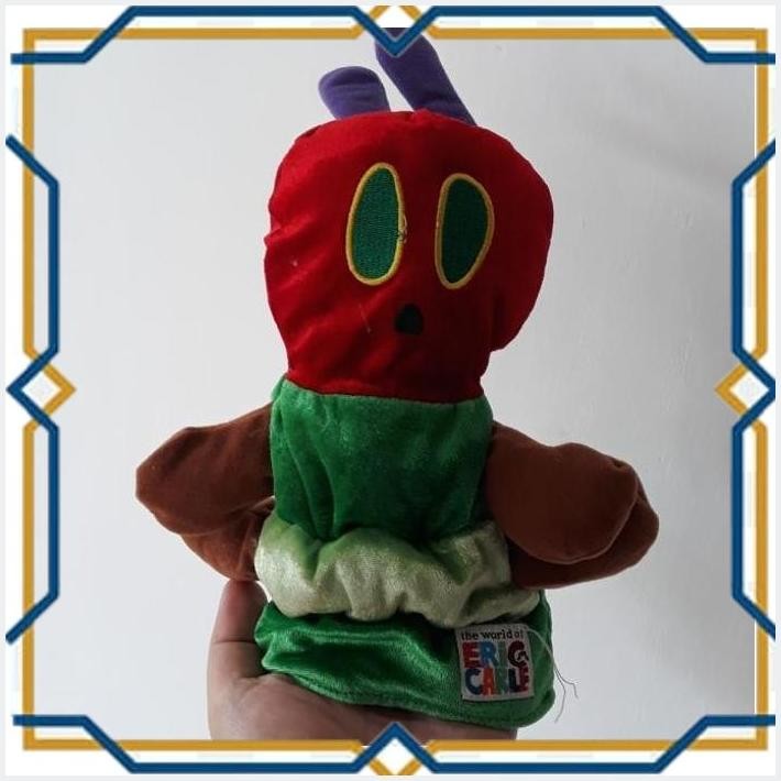 Jual [POE] ERIC CARLE; ERIC CARLE HAND PUPPET; THE VERY HUNGRY ...