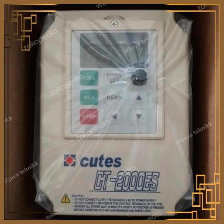 Jual [WJT] INVERTER CUTES CT2004ES-1A5 inverter 2 hp 380v1.5KW/2HP ...