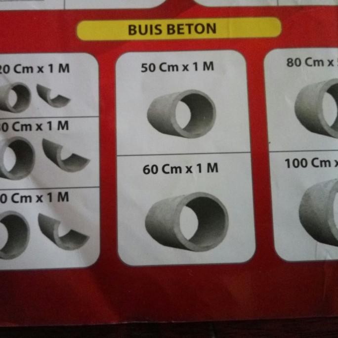 Jual Buis Beton / Gorong Gorong Diameter 20Cm Kode Produk 55459 ...