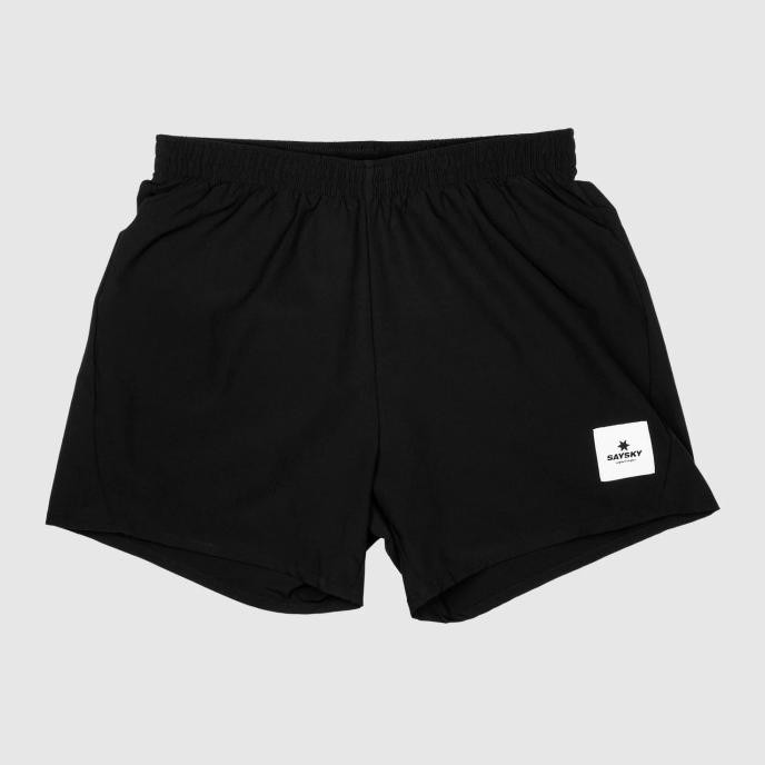 Jual SAYSKY CELANA LARI PACE SHORT 5 BLACK | Shopee Indonesia