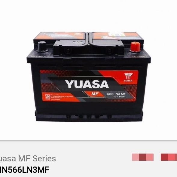 Jual AKI MOBIL TOYOTA INNOVA REBORN YUASA MF DIN 566LN3MF DIESEL | Shopee Indonesia