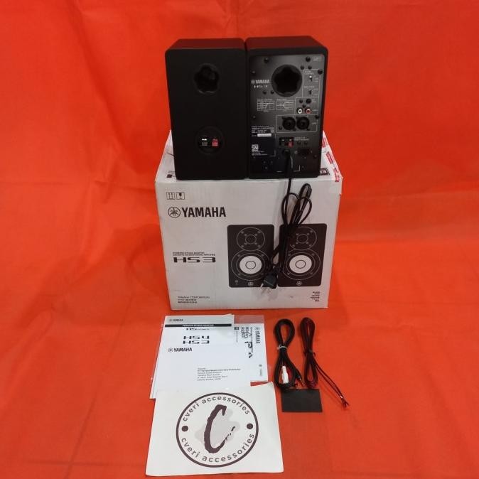 Jual Yamaha Hs3 Hs-3 Powered Studio Monitor Speaker Aktif 3.5 Inch Original | Shopee Indonesia