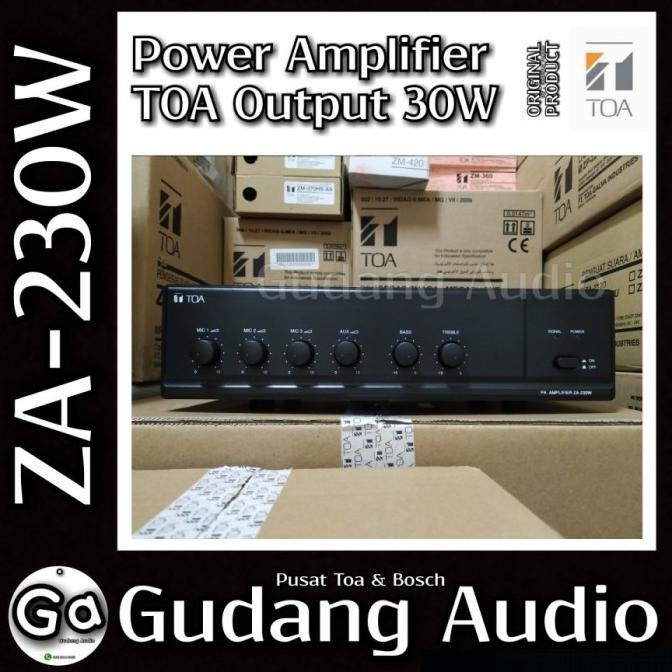 Jual Amplifier Toa 30 60 120 240 Watt | Shopee Indonesia