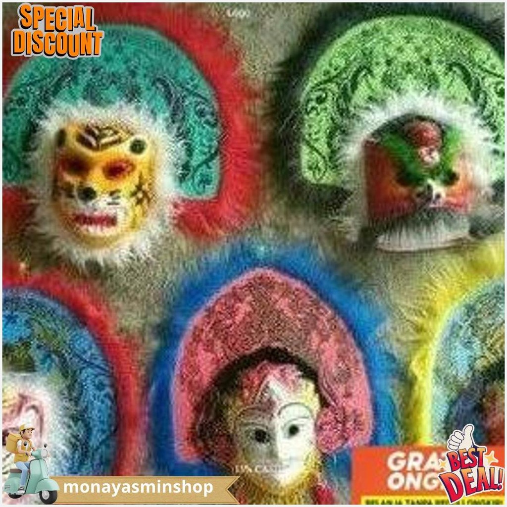 Jual New Arrival Topeng Reog Jaranan Barongan Barongsai Macan Harimau ...