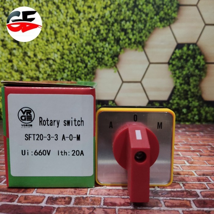 Jual LARKIN LW-3M CAM SWITCH SELECTOR ROTARY CHANGEOVER COS 3P AOM ...