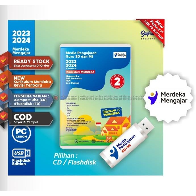 Jual CD/FD RPP MODUL AJAR KURIKULUM MERDEKA SD/MI KELAS 2 | Shopee Indonesia