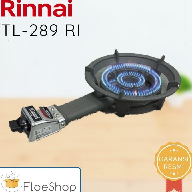 Jual Kompor Mawar Rinnai-Rinai 1 Tungku Turbo -Jumbo TL 289 RI / TL ...