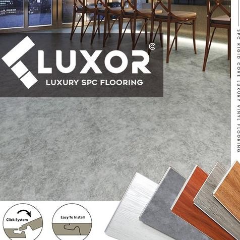 Jual LANTAI SPC VINYL KLIK - LUXOR - CLICK SYSTEM FLOORING - TILE ...