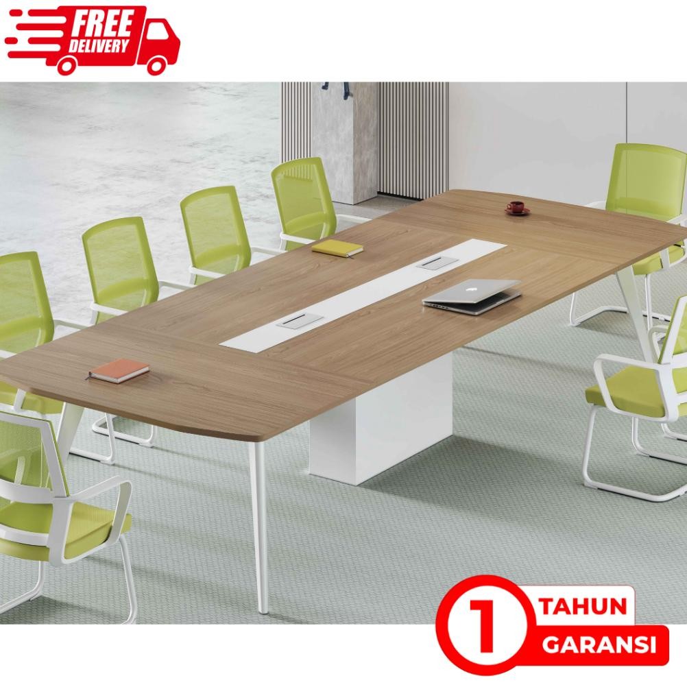 Jual Meja Rapat Modern QZ418 / Meja Meeting / Conference Table | Shopee ...