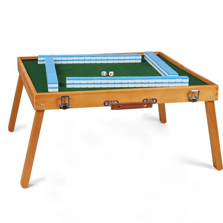 Jual Premium Set Mahjong Game Dengan Meja Tradisional Mahyong Board ...