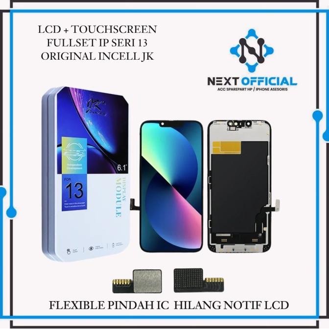Jual Lcd + Touchscreen Ip Seri 13 Incell Jk Original Fullset Neew New ...
