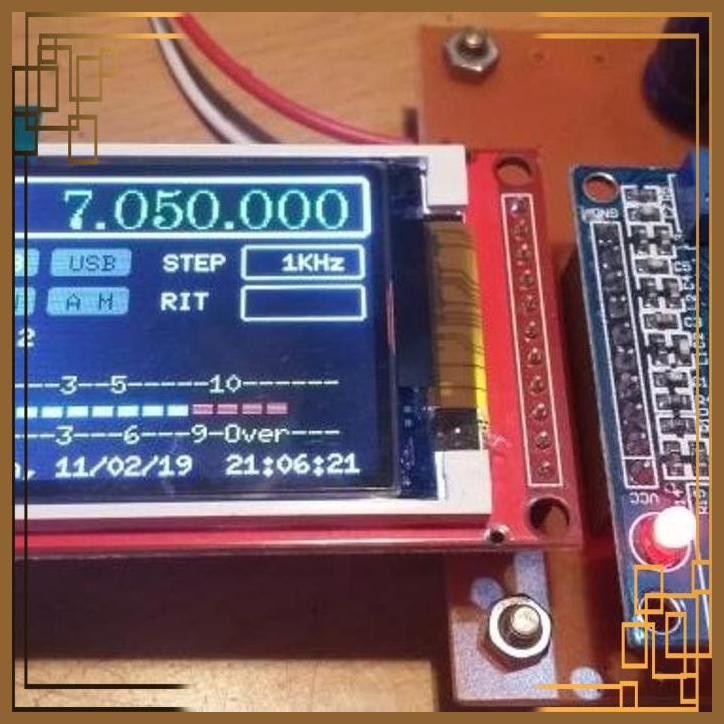 Jual [SPL] PCB ARDUINO STM32 DDS AD9850 LCD SPI 2.8" SSB BITX RTC CONTROLLER | Shopee Indonesia