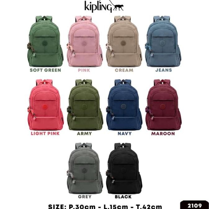 Jual Baru Tas Ransel Kipling - Tas Laptop Backpack Sekolah Ukuran Besar ...