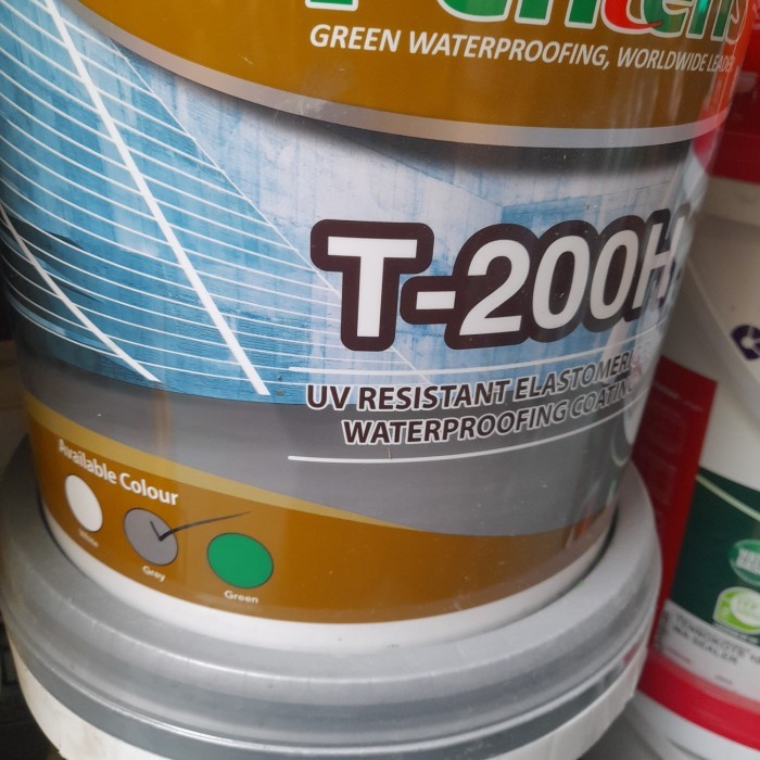 Jual Best Produk waterproofing polyurethane/pentens T-200/pail 20kg- warna grey/Abu-abu | Shopee ...