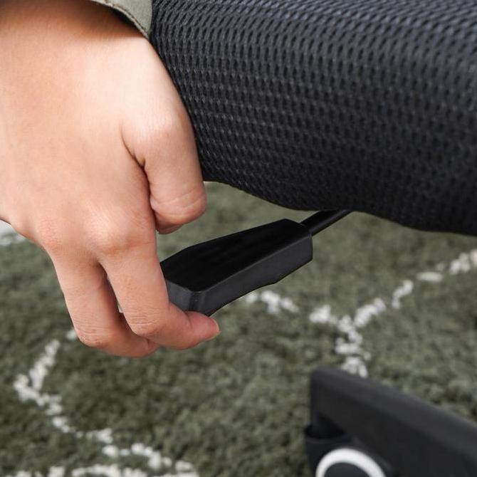 Jual New Product - Informa Zidan Kursi Kantor Sandaran Rendah - Hitam ...