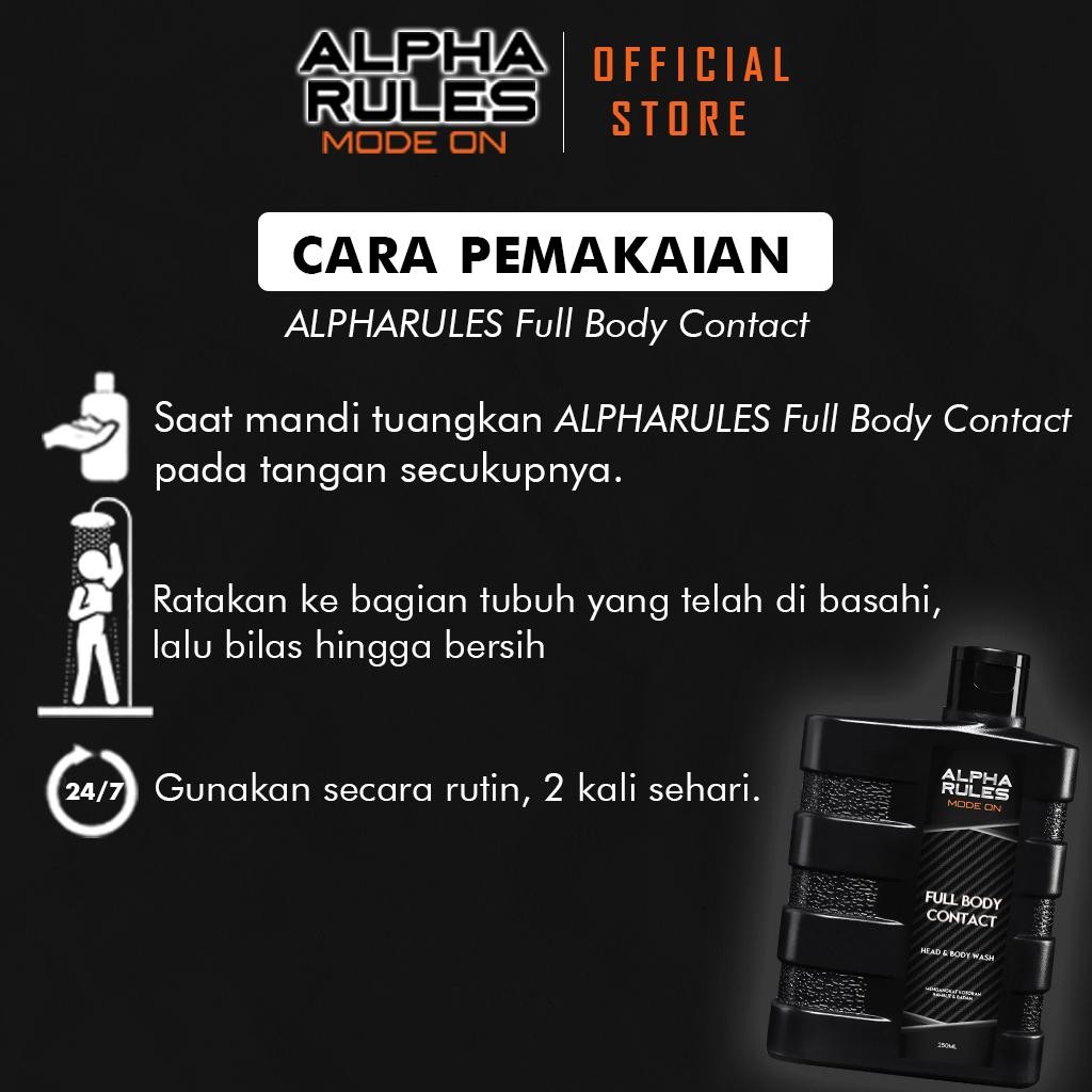 Jual Alpha Rules Twin Pack - Full Body Contact - Sabun Mandi Dan ...