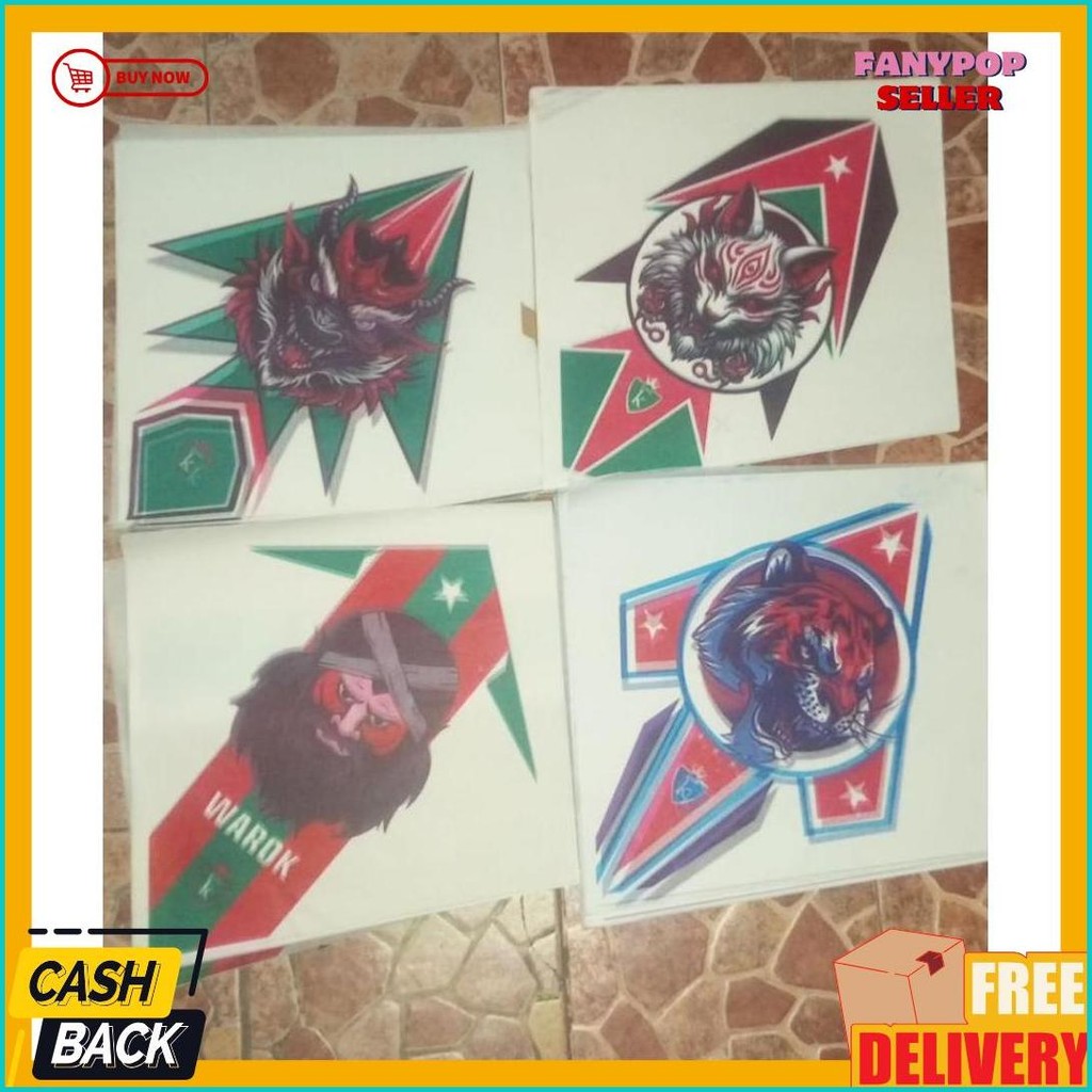 Jual Kertas Layangan Sablon Tisu 18 Gram ( Isi 50 Dan 100 Lembar) Di ...