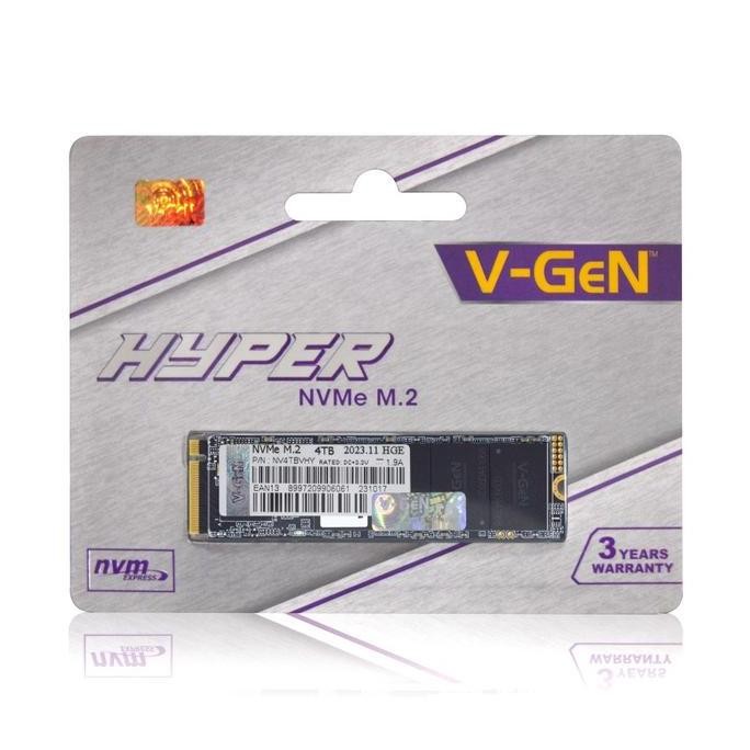 Jual ready SSD V-GeN Hyper 4TB M.2 NVMe PCIe Gen 3.0 - SSD VGEN 4 TB M2 ...