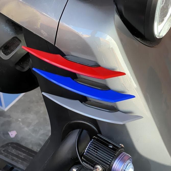 Jual Motorcycle Winglets Fairing Side Spoiler Wind Wing Stickers For ...