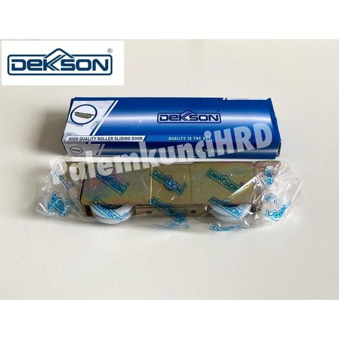 Jual Roda Sliding Door Dekkson Double Heavy Duty HD200N Nylon Roller ...