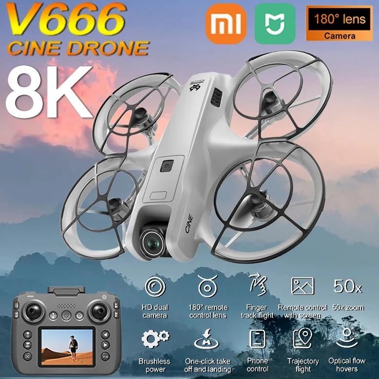 Jual Xiaomi Mijia V666 Drone 8K Professional WIFI 5G Dron Obstacle ...