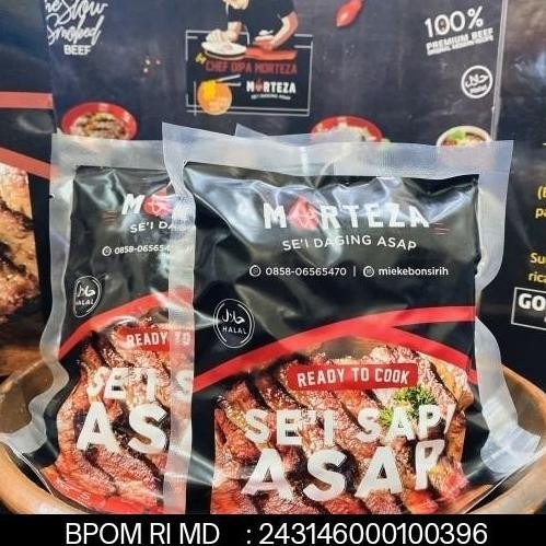 Jual Daging sei sapi asap morteza lengkap dengan sambal alu | Shopee ...