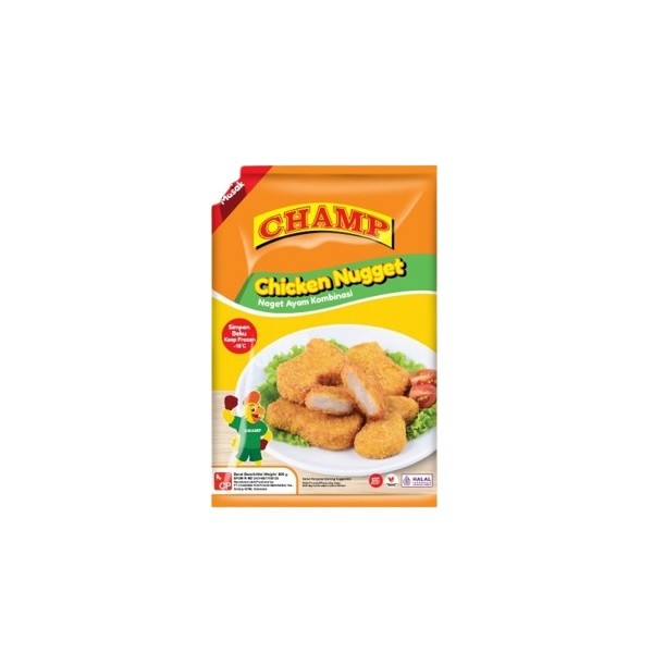 Jual CHAMP NUGGET CHICKEN 900 GR | Shopee Indonesia