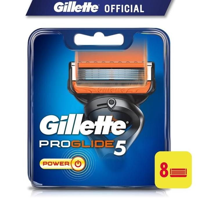 Jual ready stock Original Gillette Fusion 5 ProGlide Skinguard Power ...