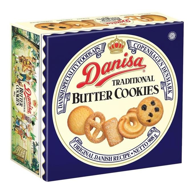 Jual Danisa Butter Cookies 908g | Shopee Indonesia