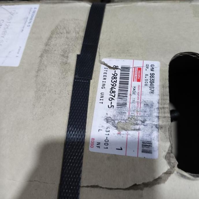 Jual RACK STEER STEERING UNIT ISUZU DMAX MUX 1.9 1900CC RZ4E ORINAL ...