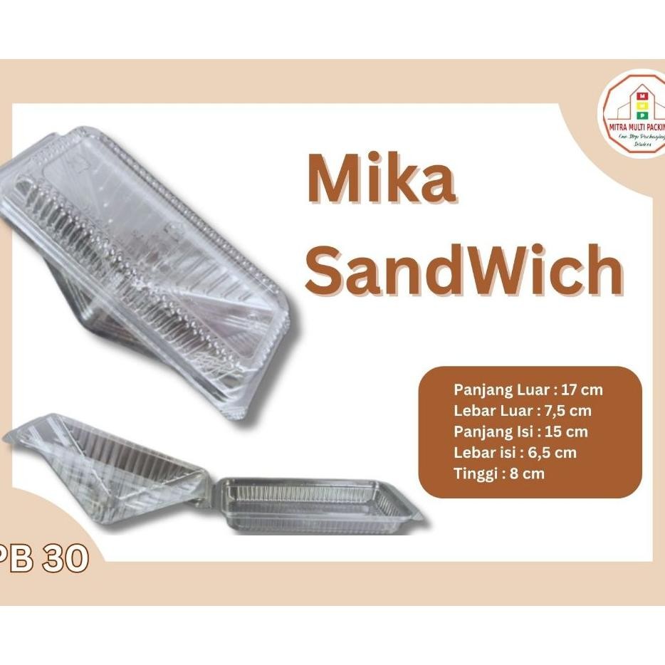 Jual Mika Sandwichmika Roti Tawarmika Fruit Sando Isi 50 Pcs | Shopee ...