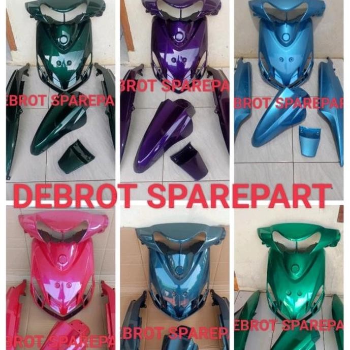 Jual NEW Full body halus Yamaha Mio smile / cover body Alus Mio smile ...