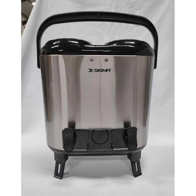 Jual NEW TERMOS SIGMA 2 TABUNG 15 LITER / WATER JUG SIGMA HOT & COOL ...