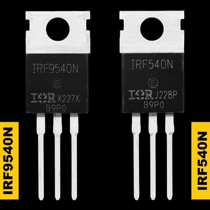 Jual POWER MOSFET N/P CHANNEL IRF540N IRF9540N IRF540 IRF9540 IRF 540 9540 | Shopee Indonesia