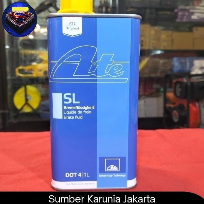 Jual Minyak Rem Dot 4 Ate Kemasan Kaleng 1 Liter | Shopee Indonesia