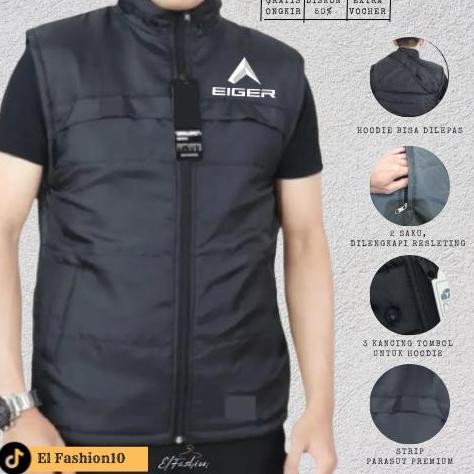 Jual NS Rompi Patrasut Eiger bikers/Rompi Outdoor/Rompi Ojol/Rompi ...