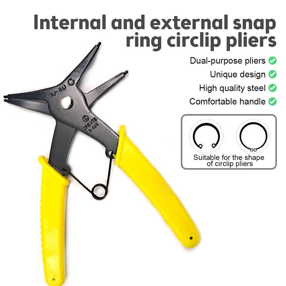 Jual Tang Snap Ring Pliers 4 Way Murah Tang Penjepit Lurus Pnd Buka ...